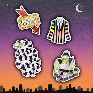 BEETLEJUICE Sticker Pack - Etsy