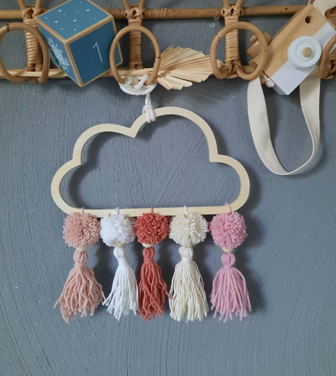 Cloud Mobiles Clouds Wall Hanging - Etsy UK