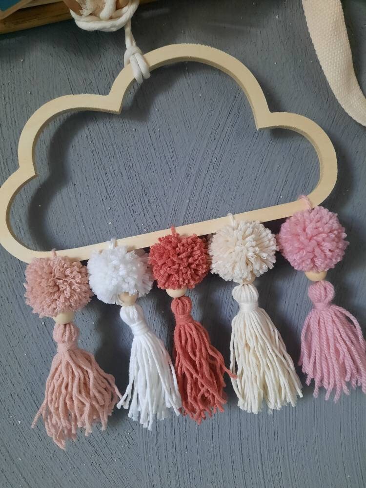 Cloud Mobiles Clouds Wall Hanging - Etsy UK