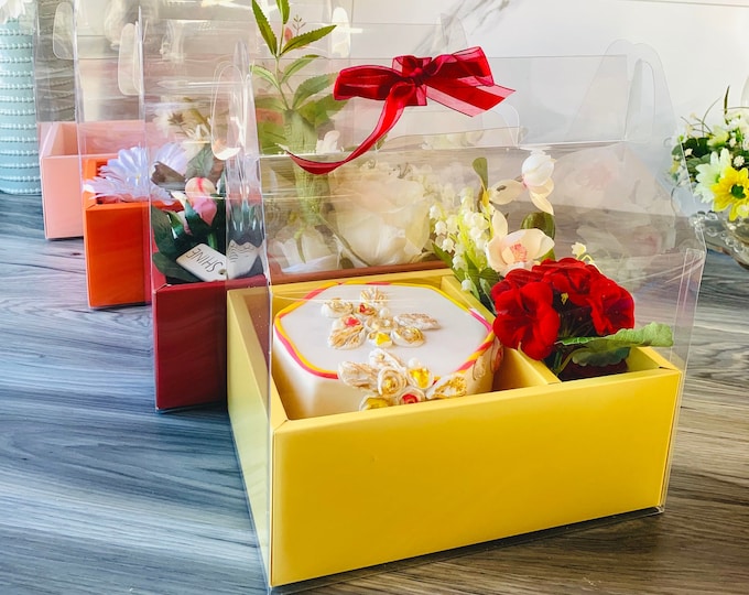 12 Flower Favor Boxes - Etsy