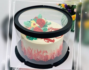 See Through Cake Box - Etsy