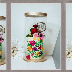 5 Sets Rose Gold Extra Tall Clear Cake Boxes 8.5 D X 17.5 H Tall Cake ...