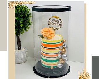 See Through Cake Box - Etsy