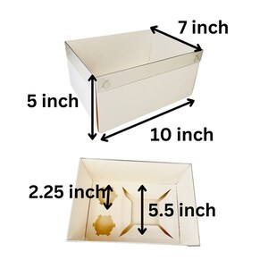 5 Cake and Cupcakes Combo Bento Boxes With Clear Lid and Cupcake Holes ...