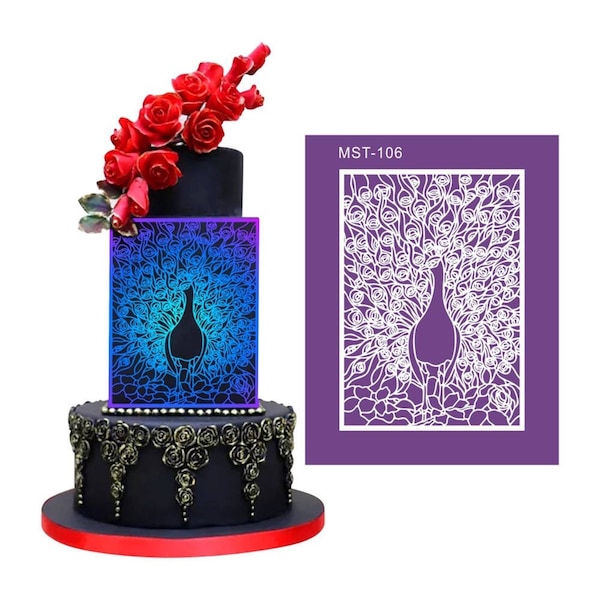 Mesh Cake Stencil - Etsy