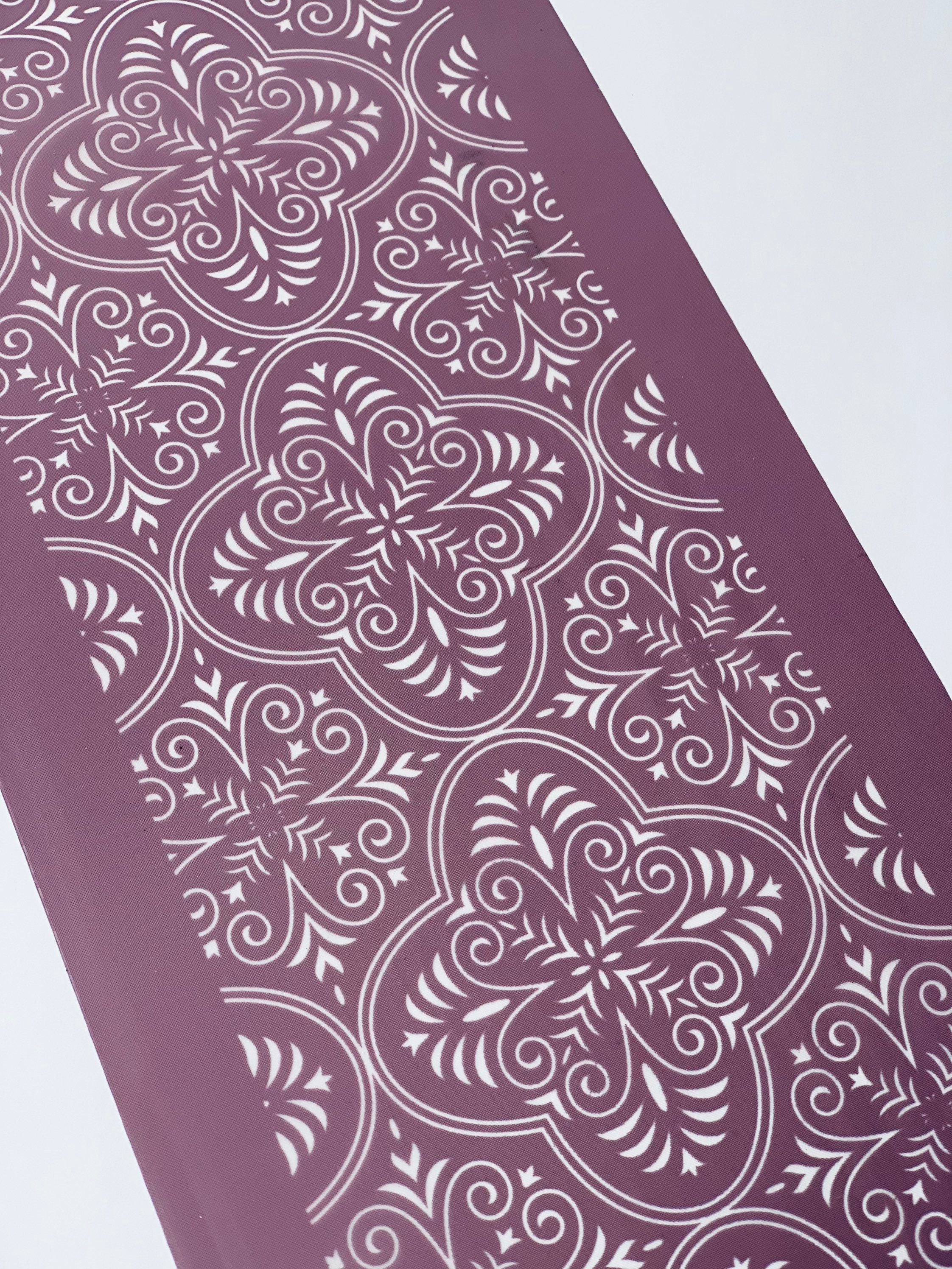 Cake Decorating Mesh Stencilreusable Fabric Stencil Cake - Etsy