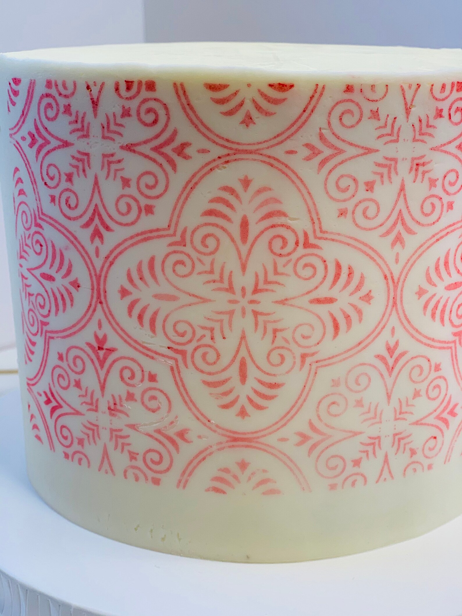 Cake Decorating Mesh Stencilreusable Fabric Stencil Cake - Etsy