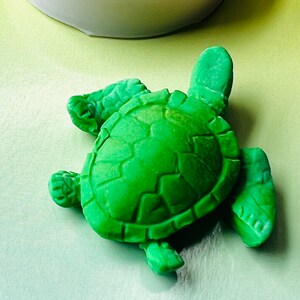 3D Baby Sea Turtle Silicone Mold for Ocean Sea Themed Cake Decoration ...
