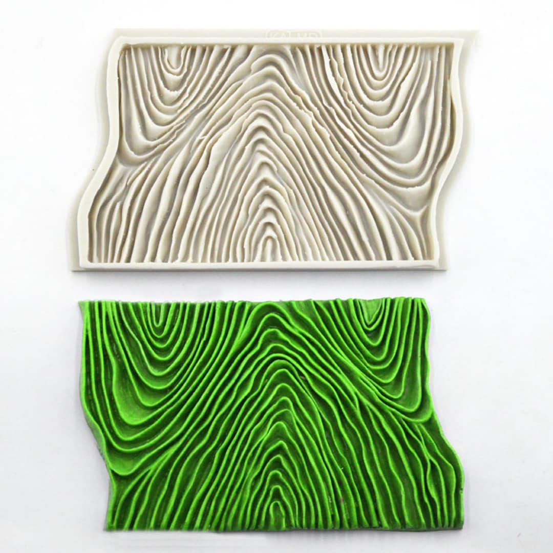 Wave Ruffle Folds Fondant Cake Border Silicone Mold Wedding - Etsy