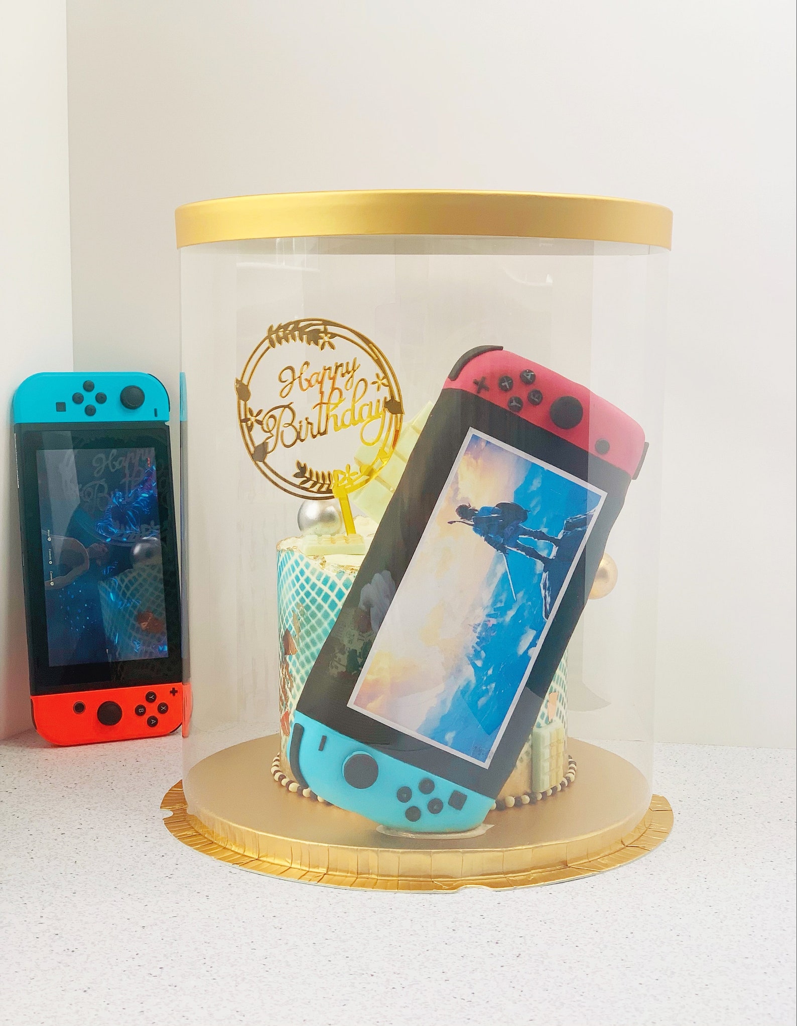 10 Sets 10 Diameter by 12.5 Tall Clear Round Cake Boxes, See Through ...