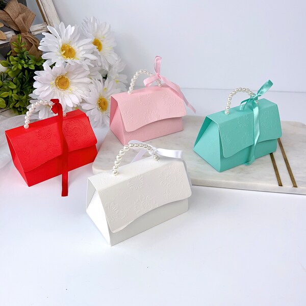 Paper Purse Party Favor Box - Etsy