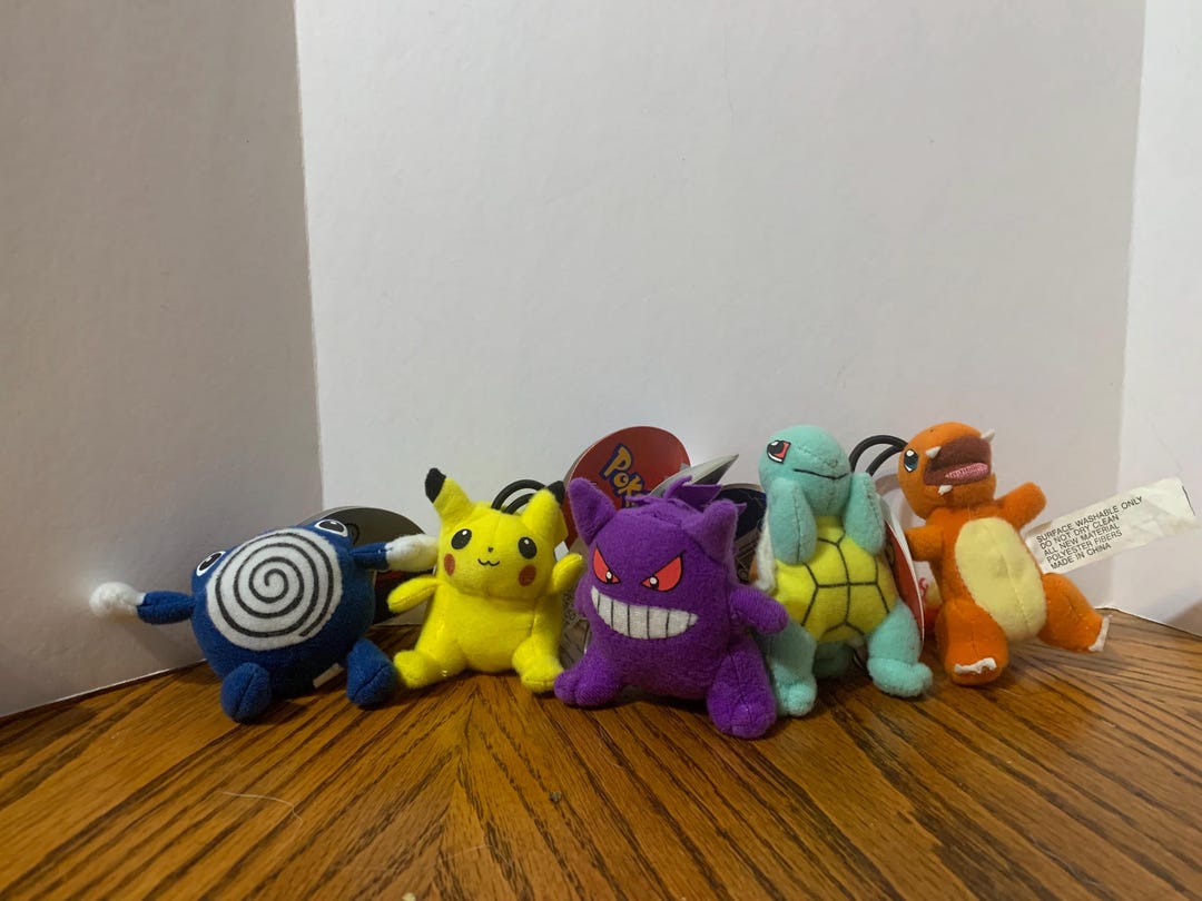 Vintage 5 Pokémon Backpack Hangers From 1998. Clearing Out the Closet ...