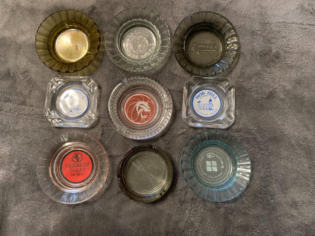 Collector’s Dream! Nine Las Vegas Ashtrays From Defunct or Rebranded ...