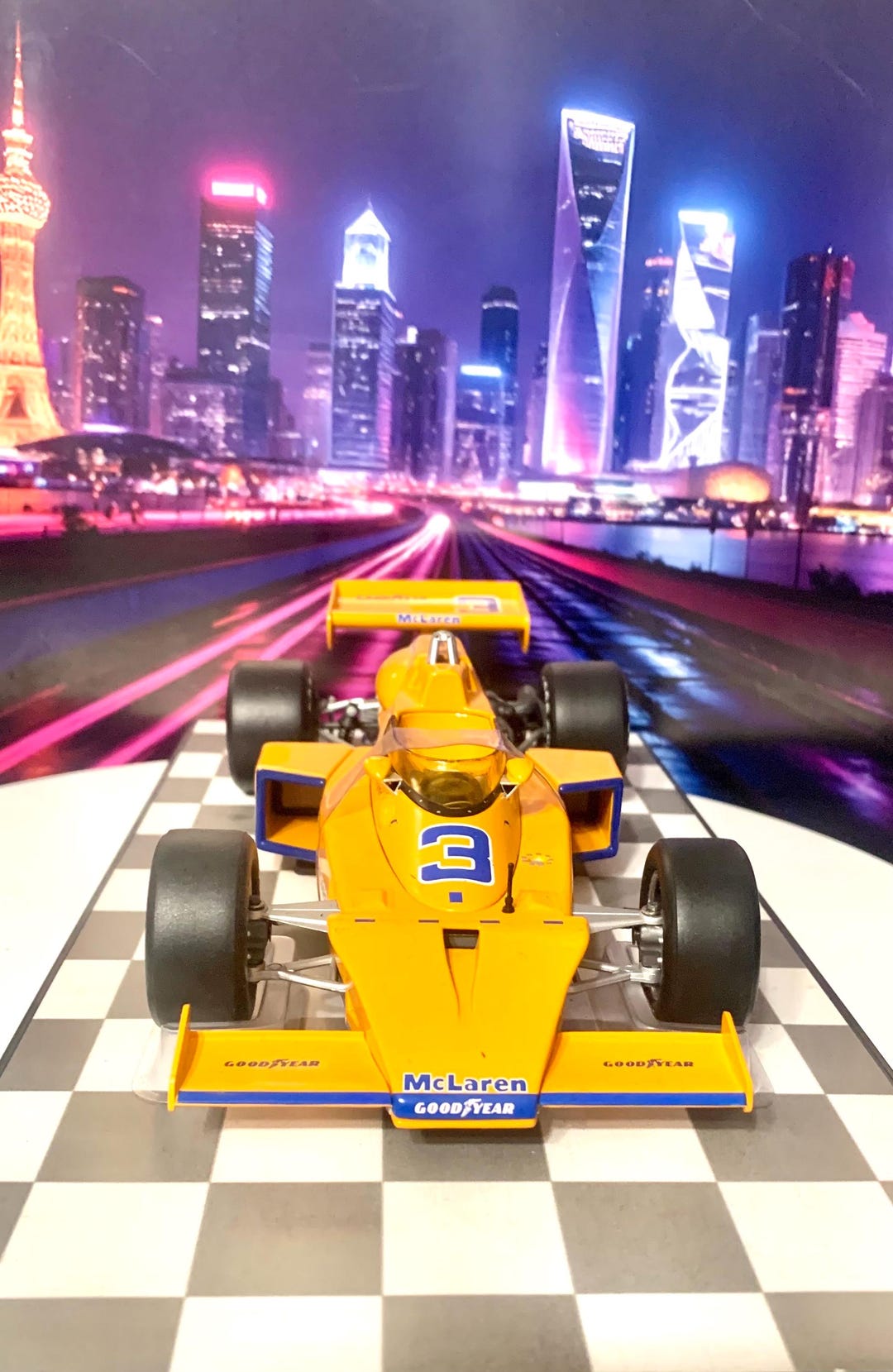 1:18 Scale Model of a Indianapolis 500 Winning Car. the 1974 Mclaren ...