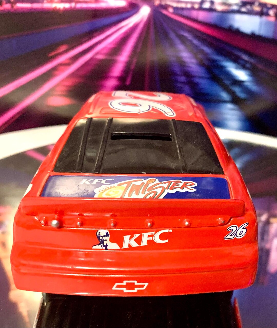 1:24. Scale Rare NASCAR 1996 Monte Carlo KFC Car in the Original Box ...