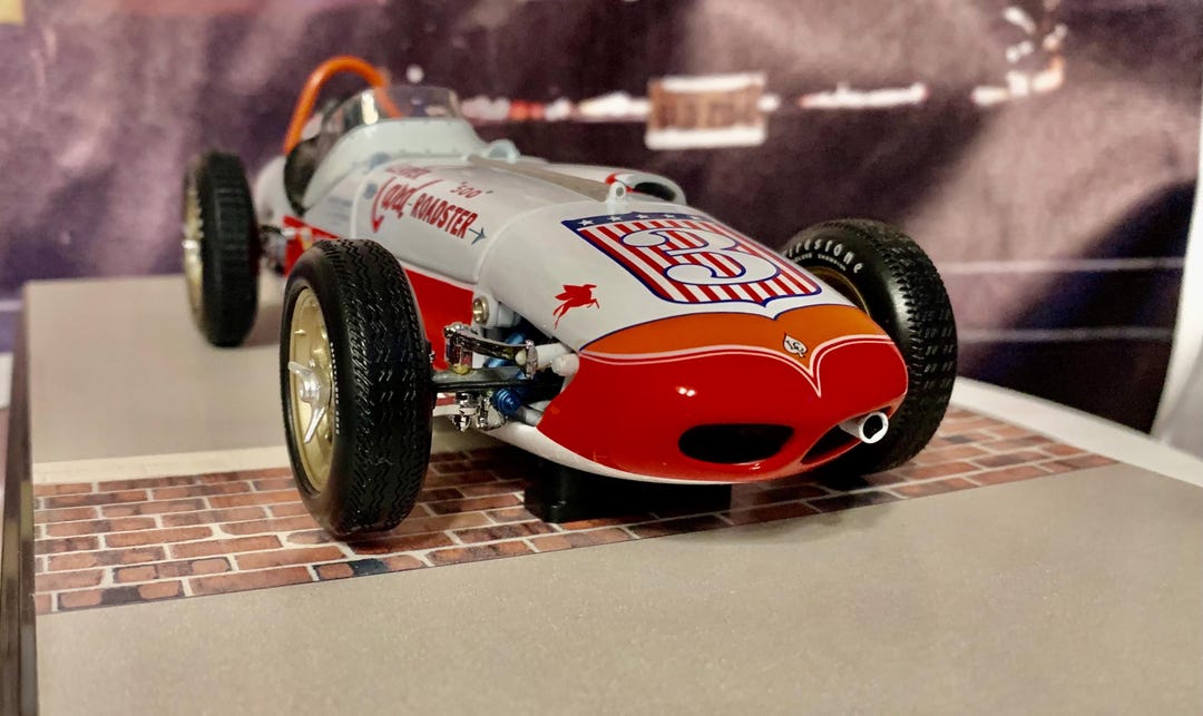 1:18 Scale Model of a Historic Indianapolis 500 Car. the Winning Car of ...