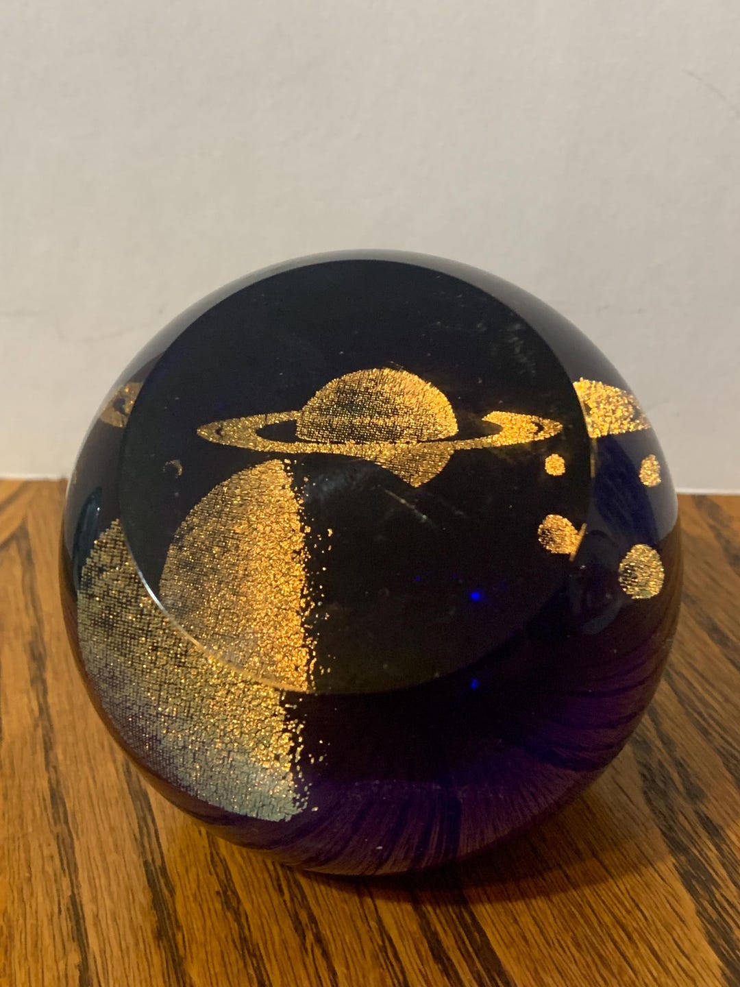 A Wonderful Paperweight Named Saturn. It Studying This, I Believe That ...