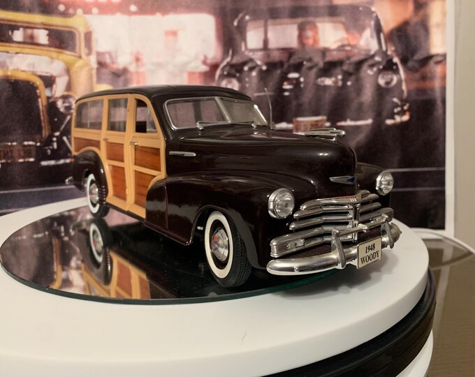 1:18 Scale Model of a 1948 Chevrolet Woody Wagon. A Classic Vehicle ...