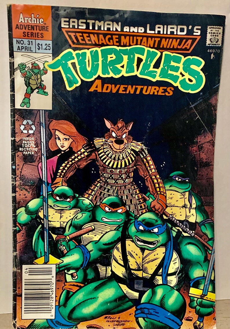 A Rare Find 4 Eastman and Laird’s Teenage Mutant Ninja Turtles Comic ...