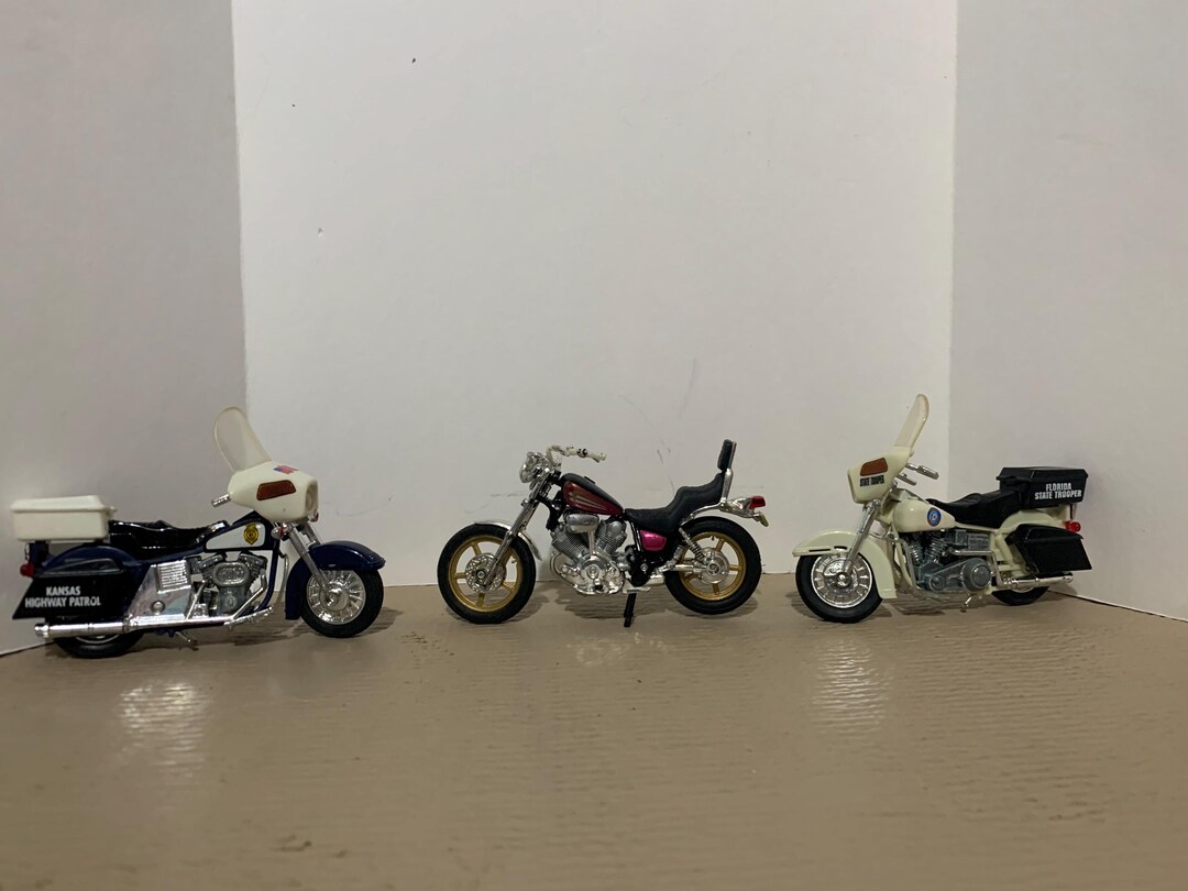 Three Toy Motorcycles Matchbox and Maisto in Great Shape. the Matchbox ...