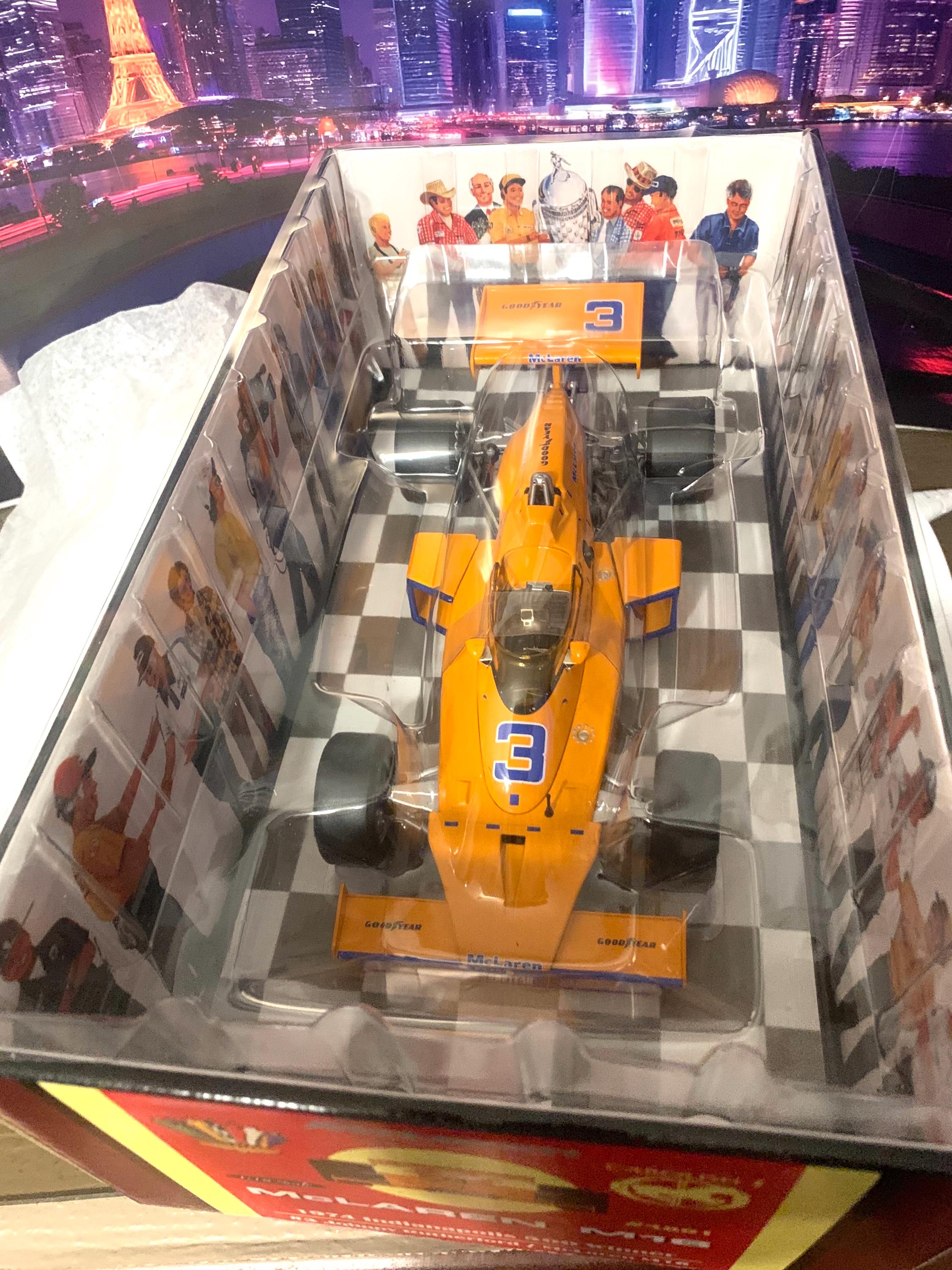 1:18 Scale Model of a Indianapolis 500 Winning Car. the 1974 Mclaren ...