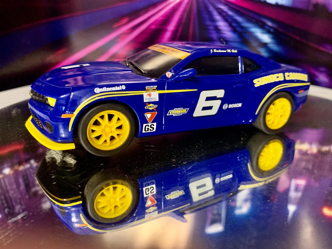 1:32 Scale Vintage Scalextric Slot Car. Camaro Race Car With Sunoco ...