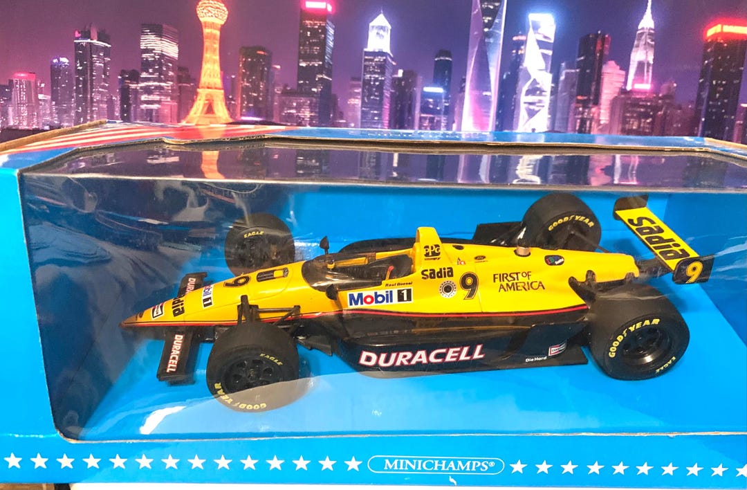 1:18 Scale Model of a Indy 500 Car of the Brazilian Driver Raul Boesel ...