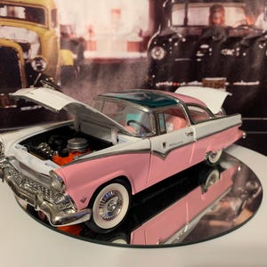 1:18 Scale Model of One of the 1955 Ford Fairline Crown Victoria 2 Door ...