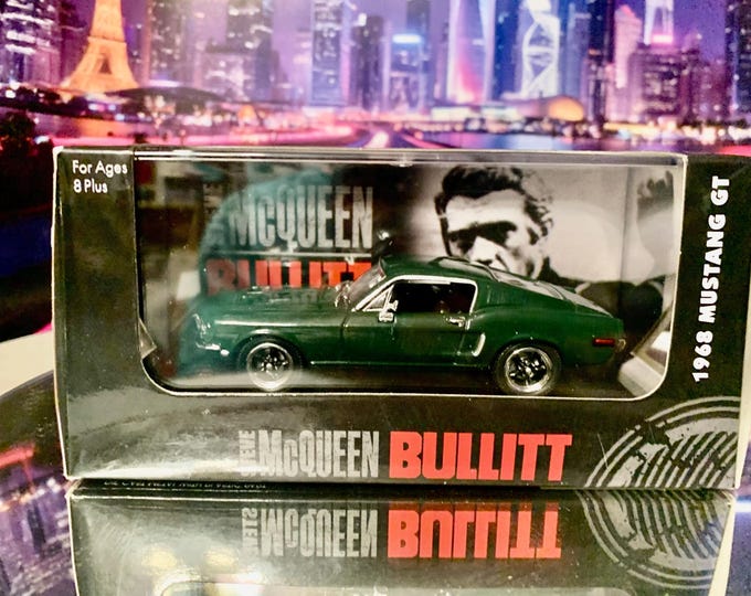 1:43 Scale Models of the Famous Bullitt 1968 Ford Mustang GT. in the ...