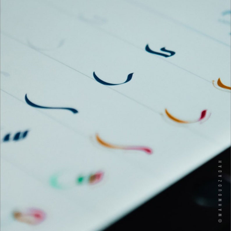 Wissam Script Worksheets - Part 1 - Etsy