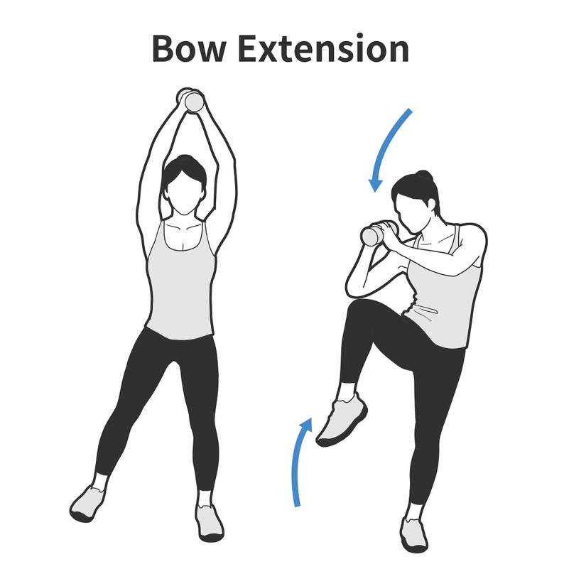 38 Types of Dumbbell Exercise Illustrations and 1 Type of Poster File ...