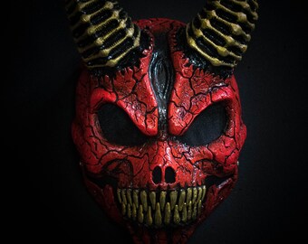 Demon Mask the Thing for Cosplay in the Halloween - Etsy