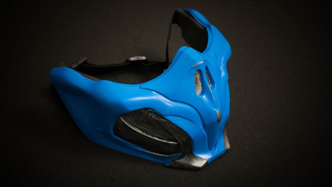 Fiery Grandmaster Scorpion Mask Mortal Kombat 11 - Etsy