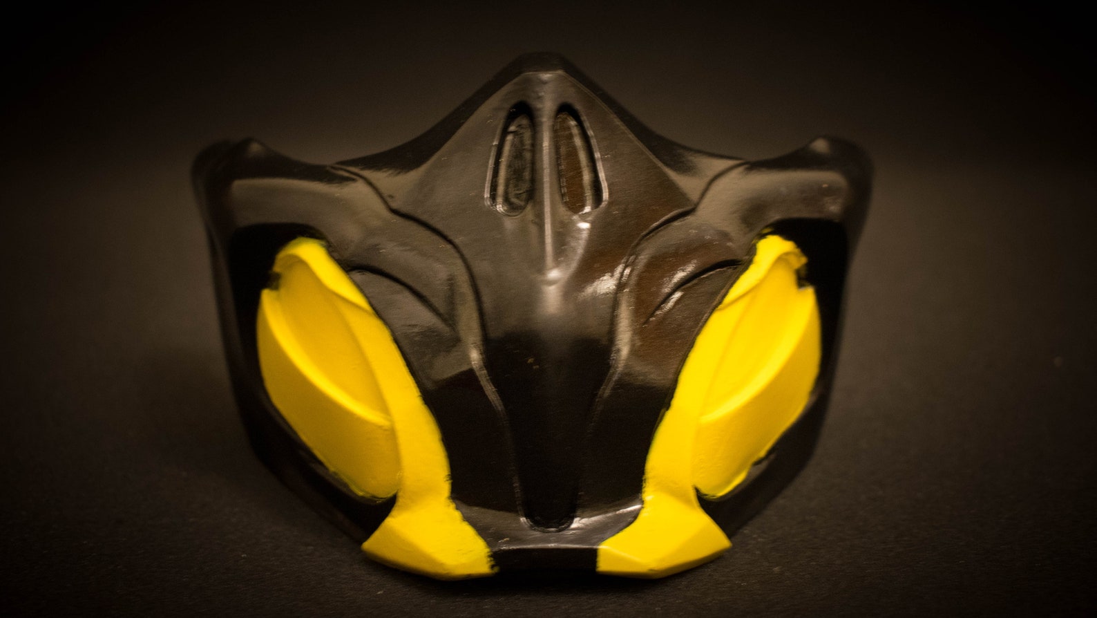 Fiery Grandmaster Scorpion Mask Mortal Kombat 11 - Etsy