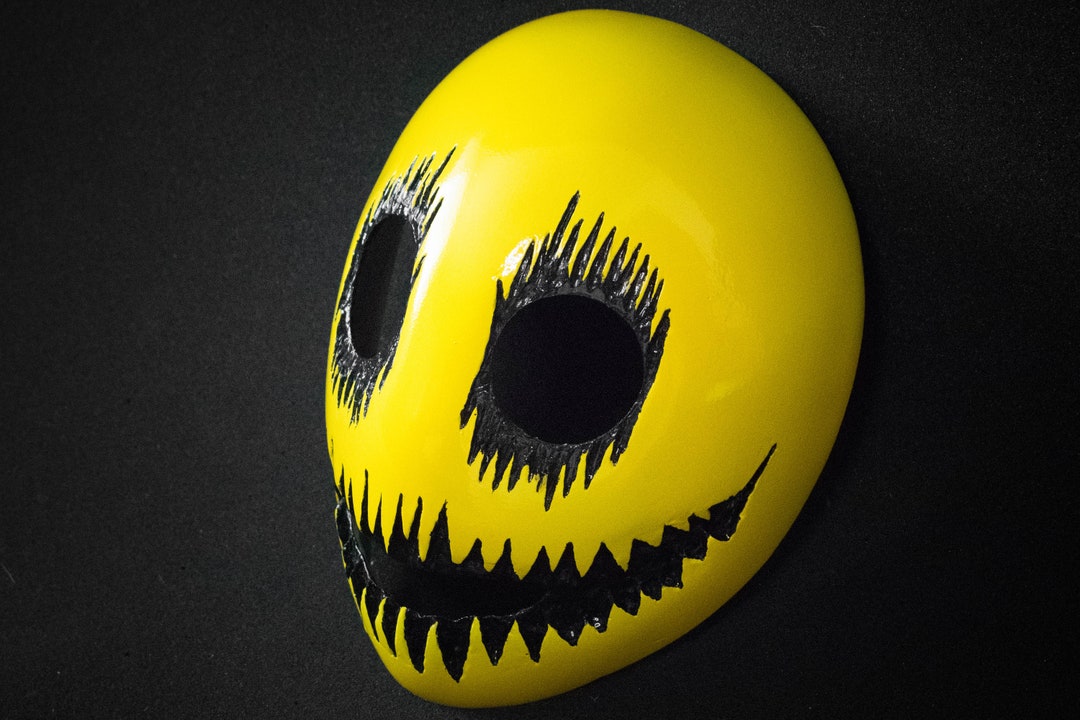 Yellow Smile Mask by Nazarland - Etsy