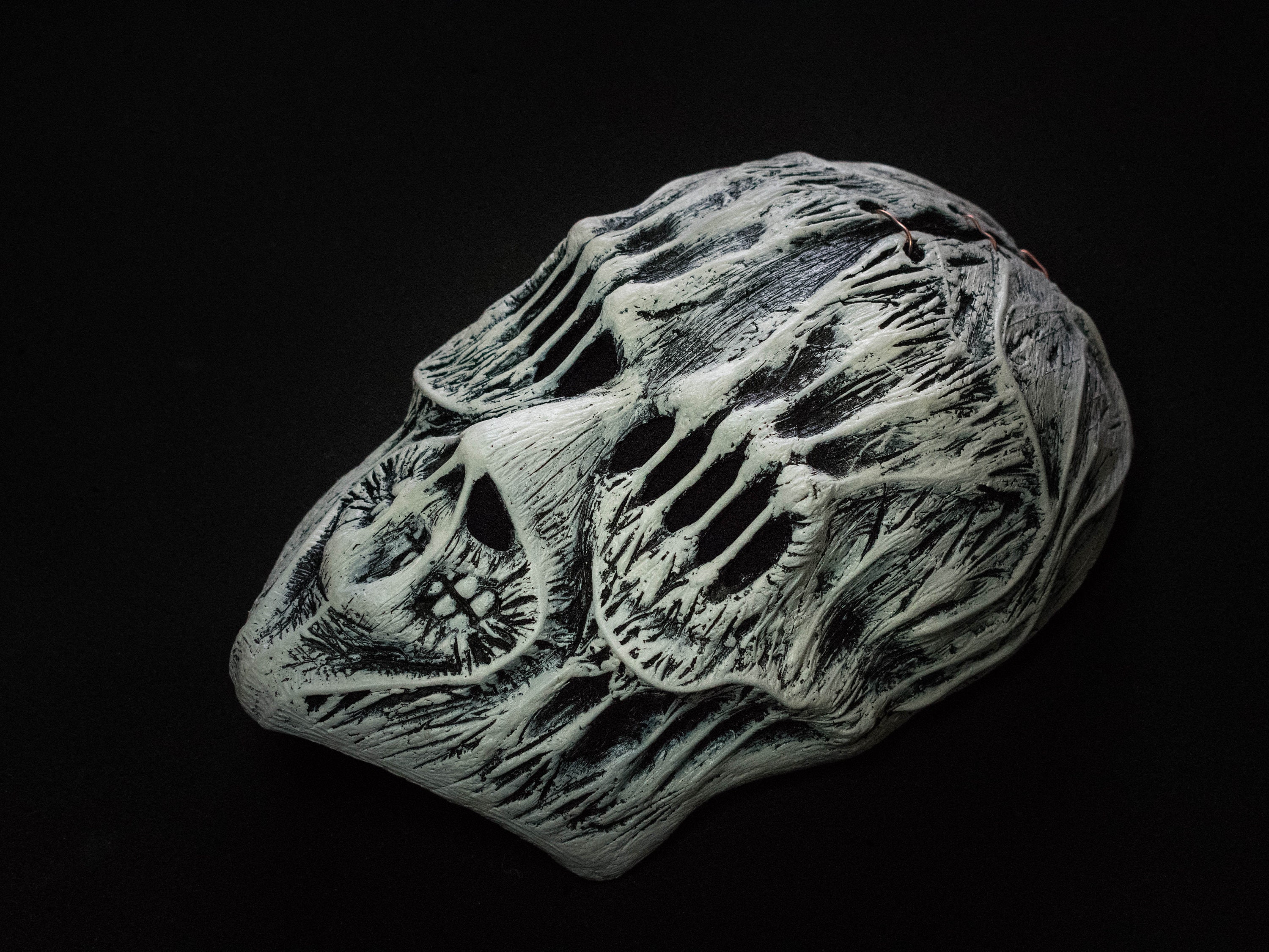 Dark Demon Mask for Cosplay - Etsy