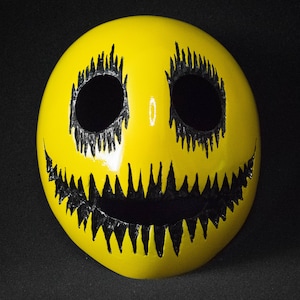 Yellow Smile Mask by Nazarland - Etsy