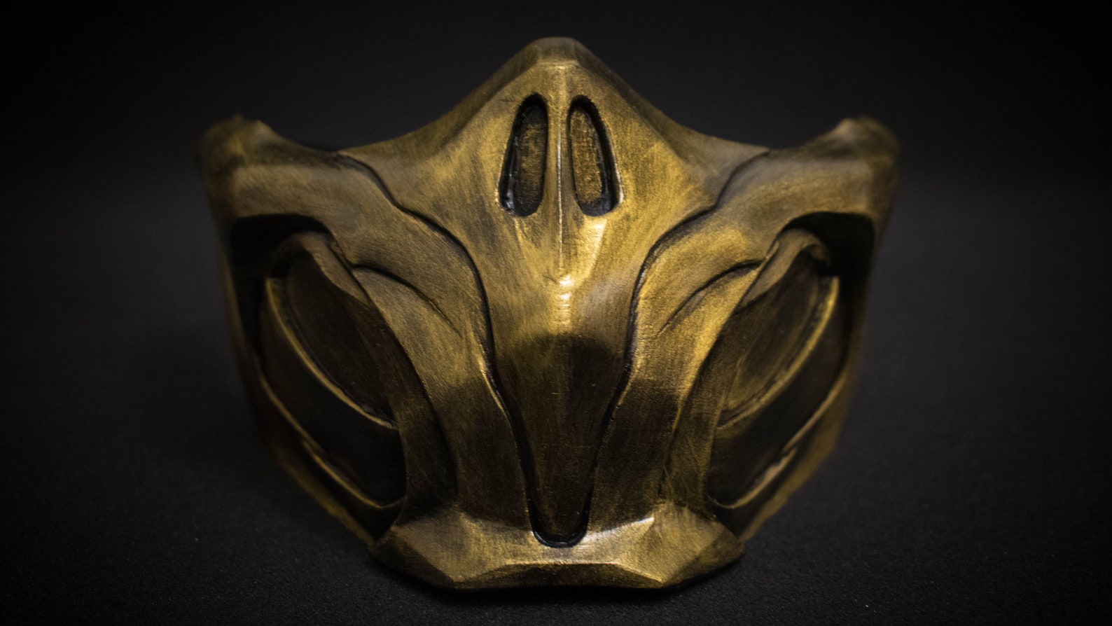 Fiery Grandmaster Scorpion Mask Mortal Kombat 11 - Etsy