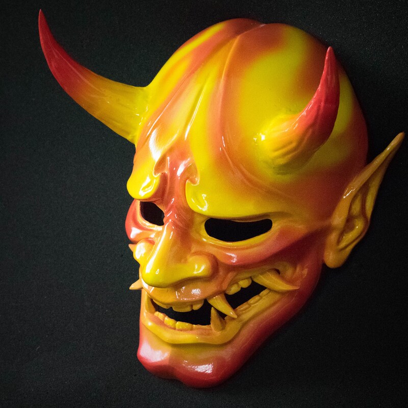 Fire Mask - Etsy
