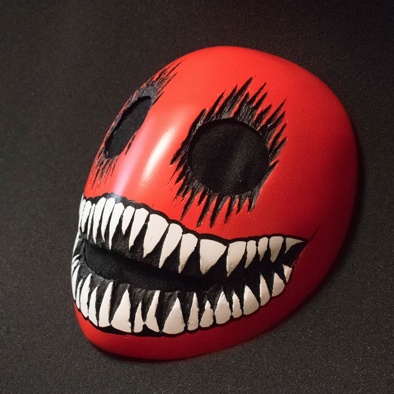 Smiling Face Mask - Etsy