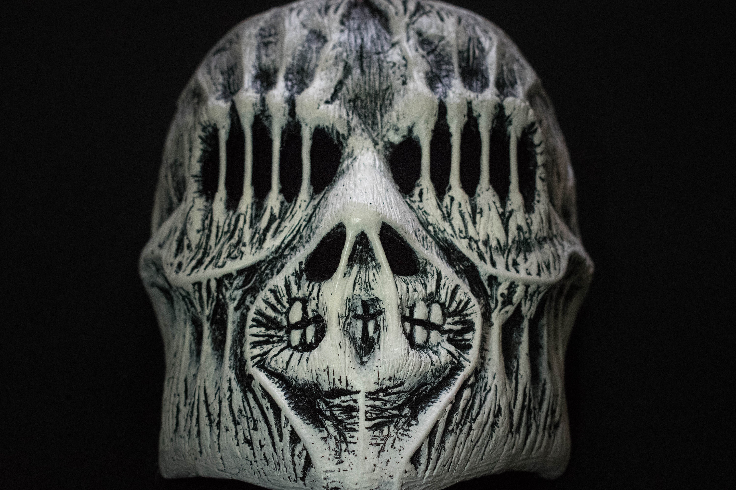 Dark Demon Mask for Cosplay - Etsy