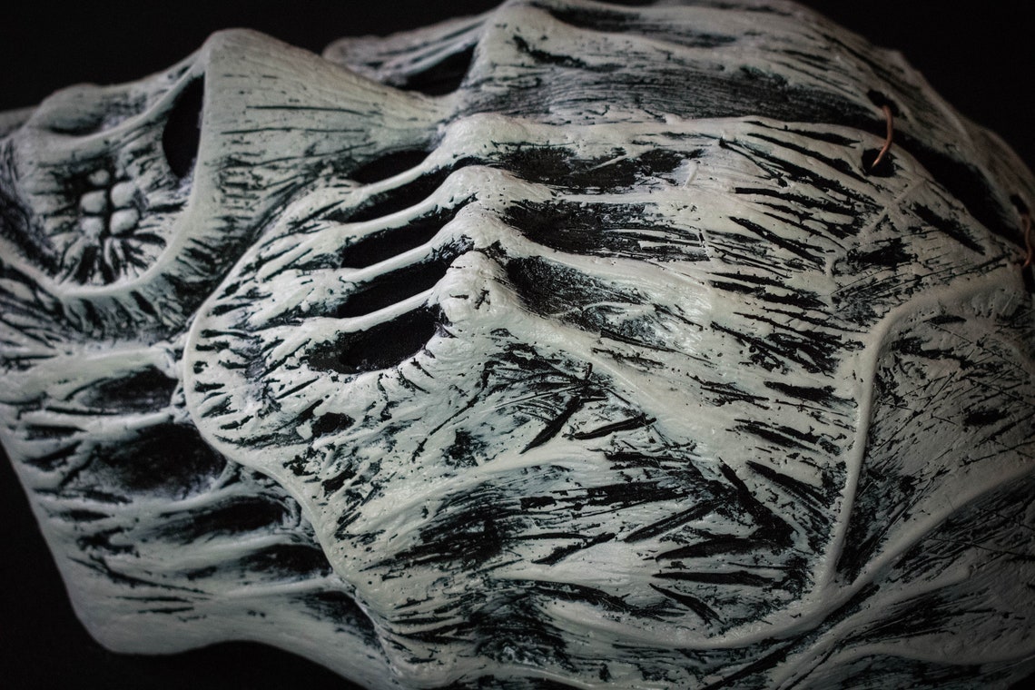 Dark Demon Mask for Cosplay - Etsy