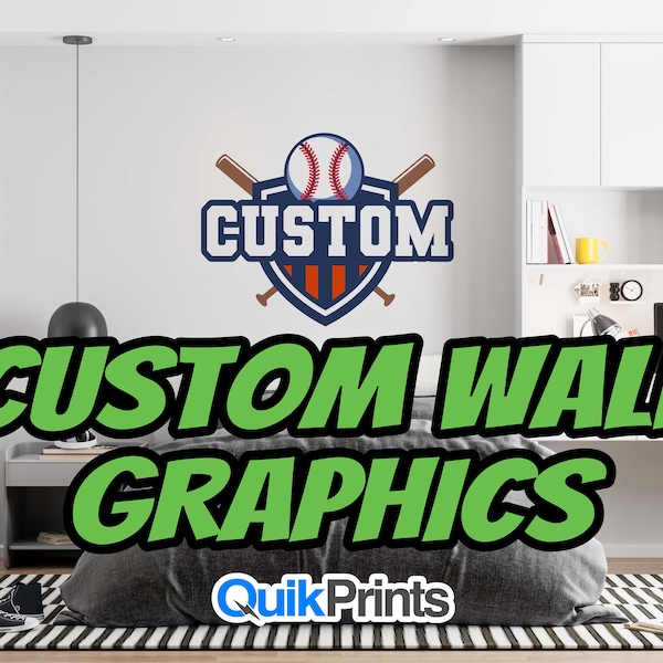 Custom Large Wall Decals - Etsy