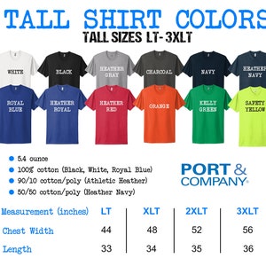 Custom Premium T-shirts - Full Color Digital Prints - Adult, Big & Tall ...