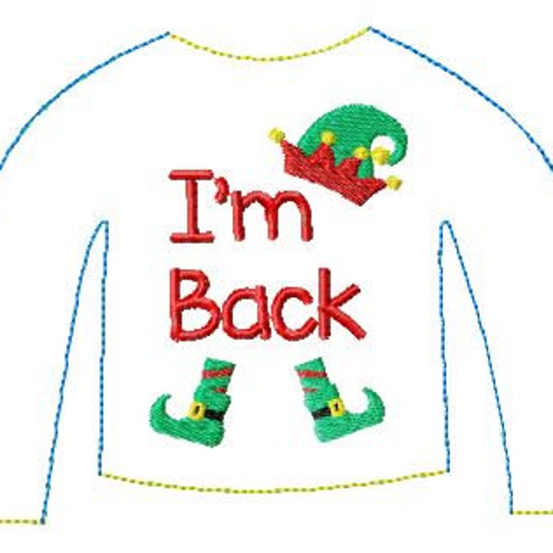 Elf on Shelf Sweater - Etsy