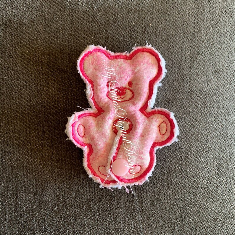 Teddy Bear G-tube Pad 3 Inches Design 4x4 | Etsy