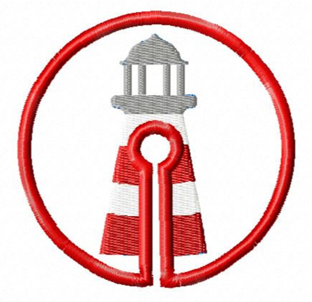 Lighthouse G-tube Pad (3 Inches) Design - 4x4 - Etsy