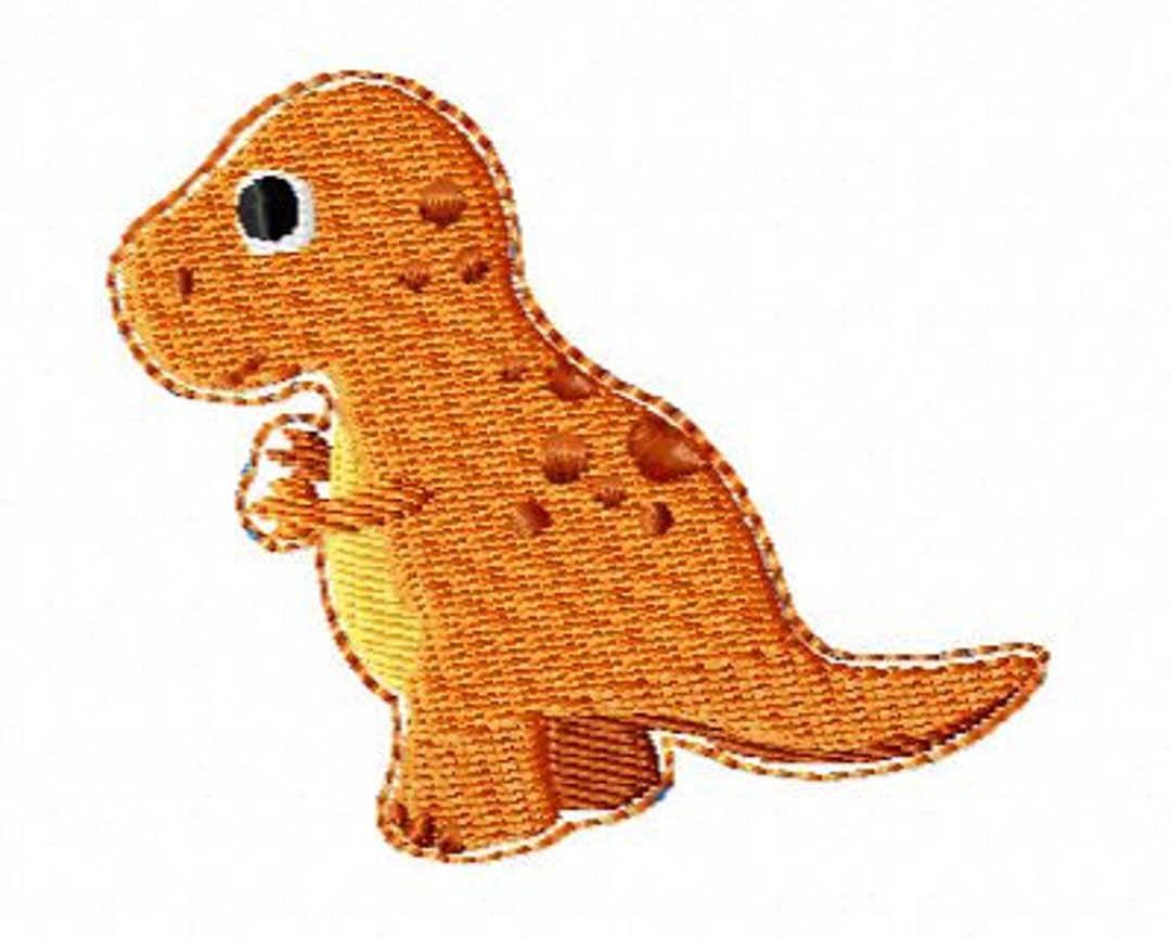 Raptor Feltie Machine Embroidery Design- 4x4 Hoop - 2 Sizes - Etsy
