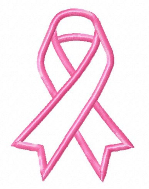 Awareness Ribbon Applique Machine Embroidery Design 4x4 Hoop | Etsy