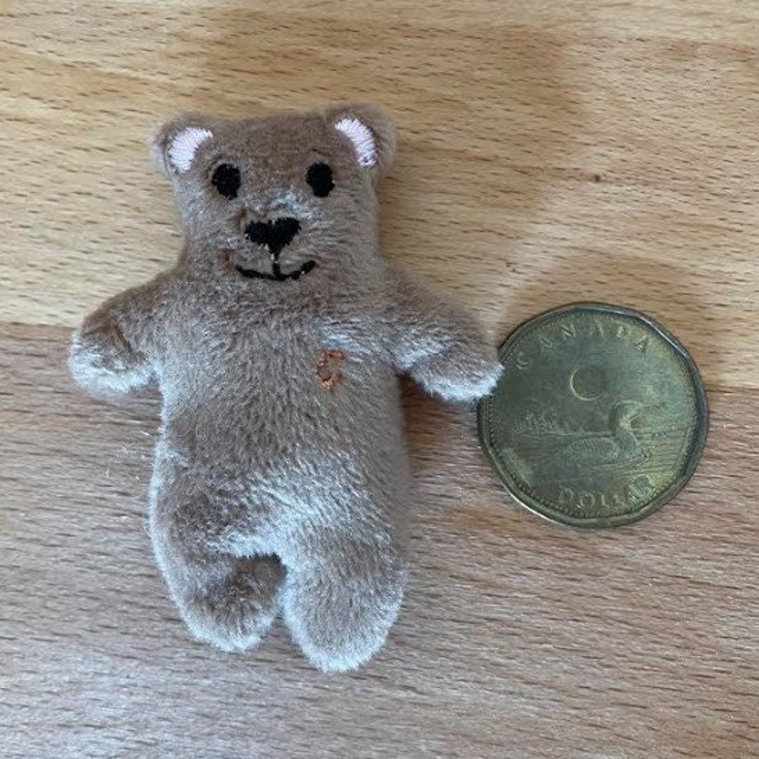 Teeny Tiny Teddy ITH Stuffie - 2 Sizes - 4x4 Hoop - Etsy